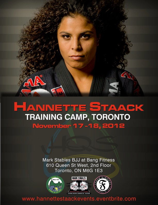 Jiu Jitsu - Train with Hannette Staack in Canada | Graciemag
