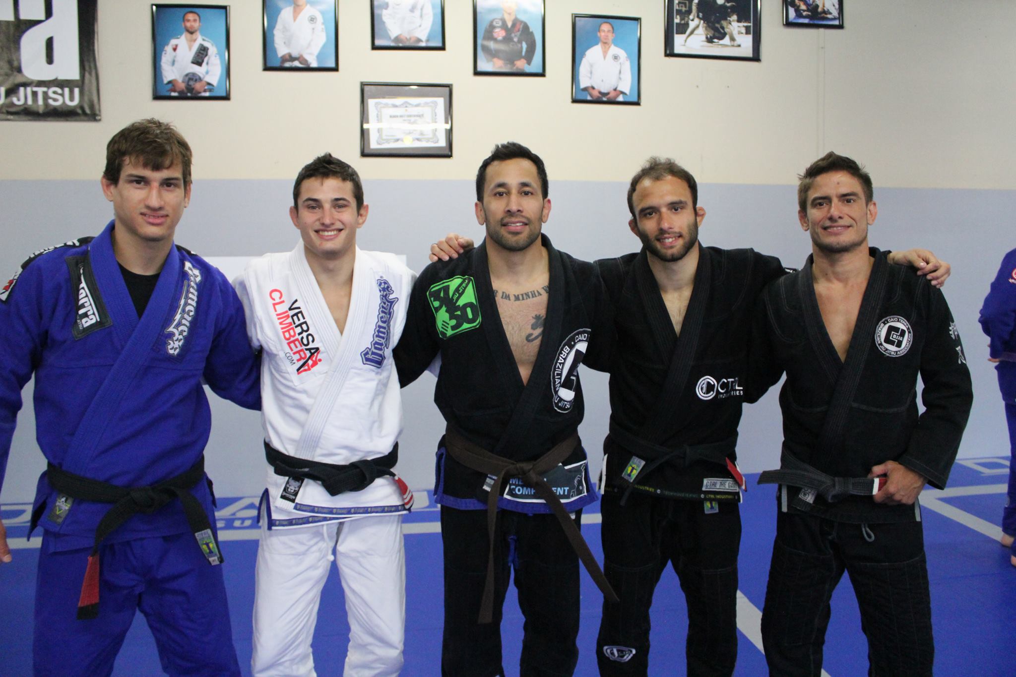 Preparation continues for Caio Terra and fifteen black belts competing ...