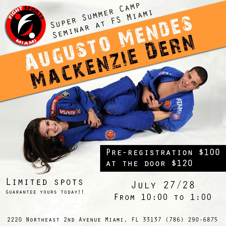 Learn from black belt couple Mackenzie Dern and Augusto Tanquinho ...