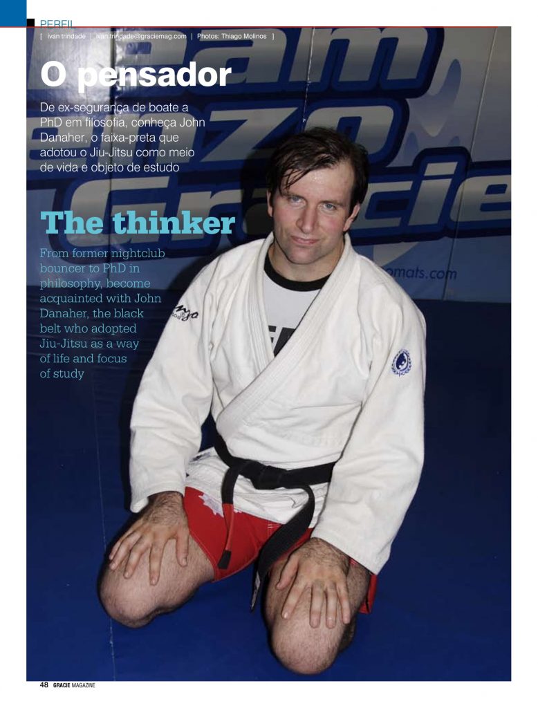 Philosophy and technique, with John Danaher | GraciemagGraciemag