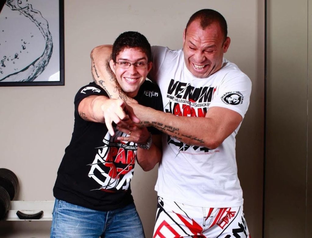 André Vieira, CEO da Venum Brasil, festeja anos e conquistas ao lado de lendas do MMA | Graciemag