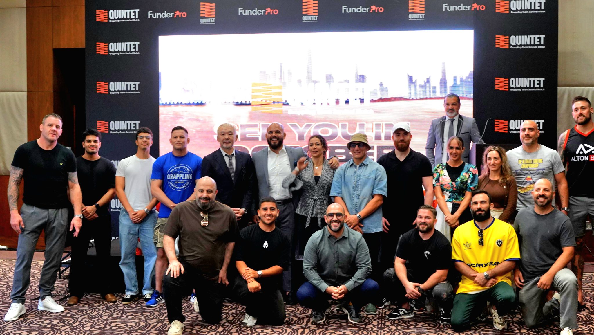 QUINTET announces Dubai debut, bringing team-based grappling to the ...
